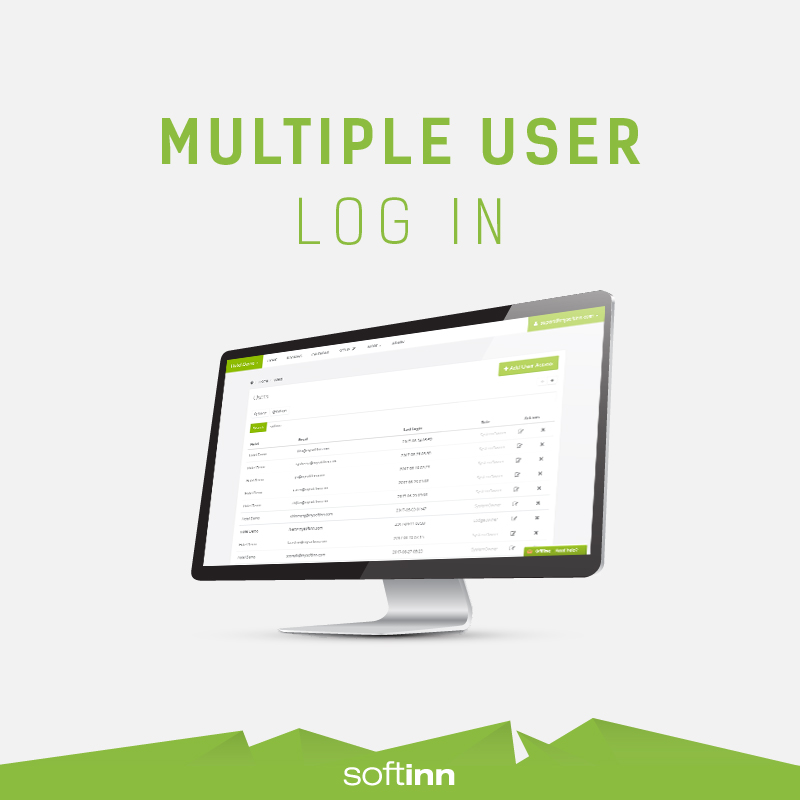 Hotel system that supports multiple user login – Softinn Knowledge Base