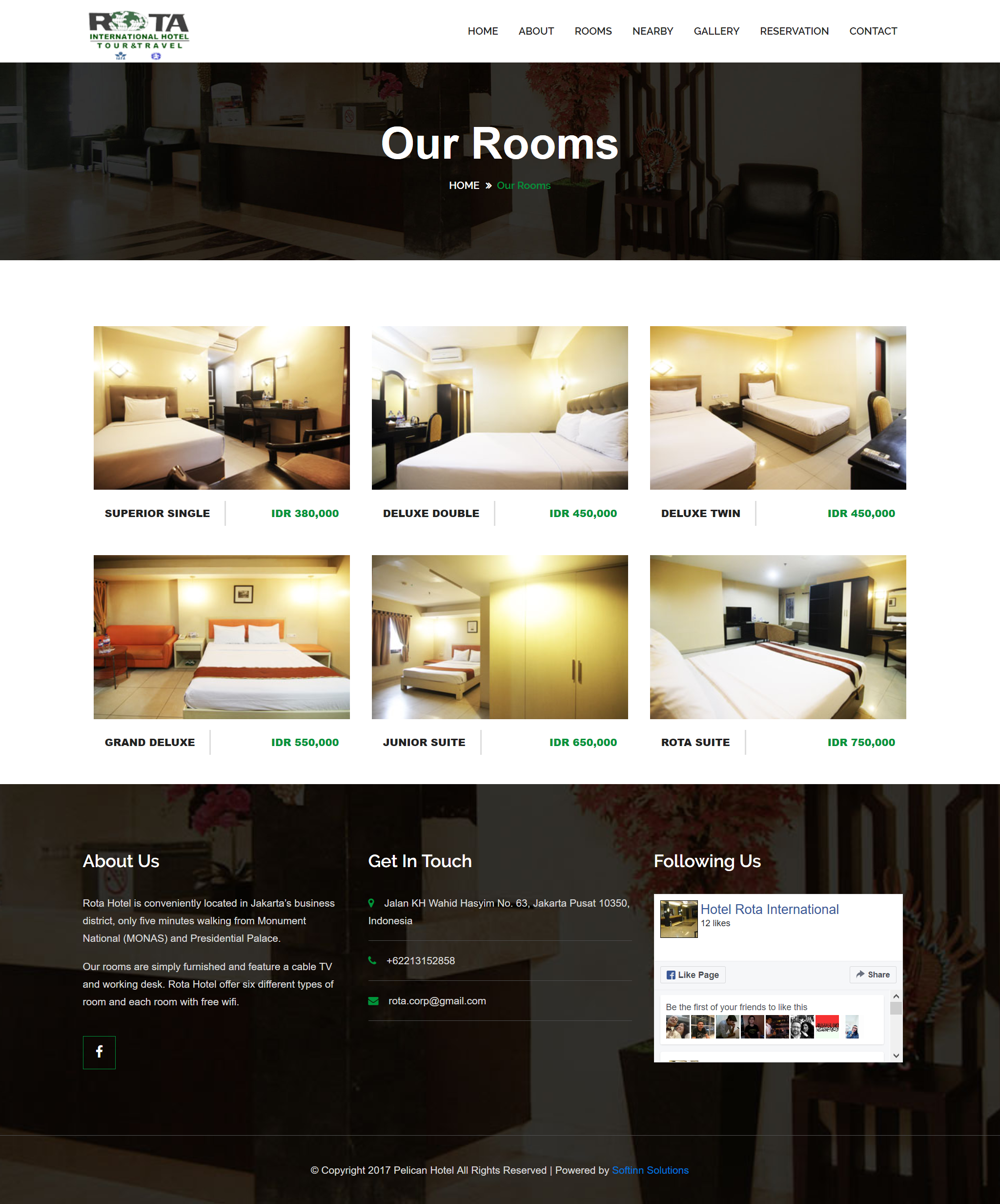 Rooms-Rota Hotel – Softinn Knowledge Base