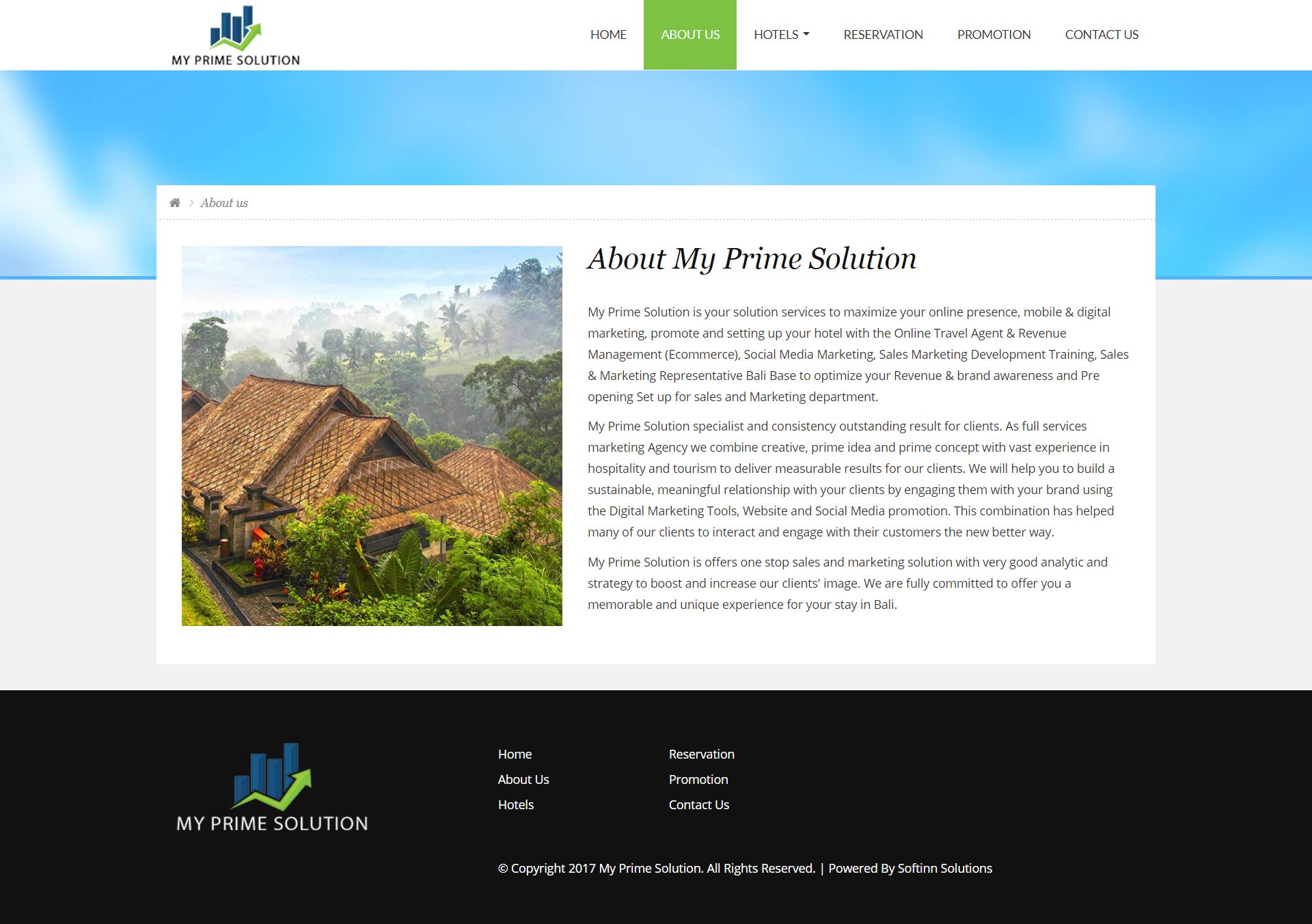 About – My Prime Solution Official Site – Softinn Knowledge Base