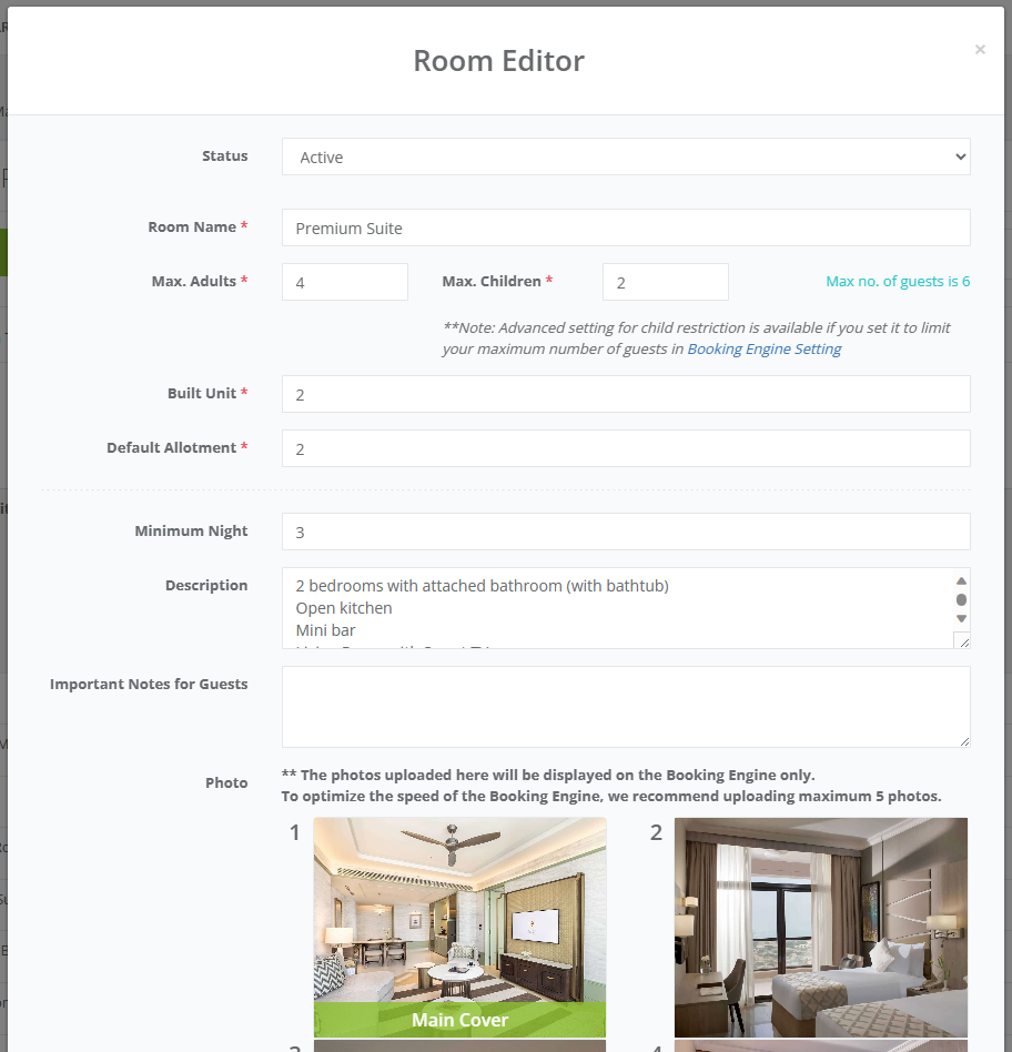 How to Add New Room Type on Softinn Extranet – Softinn Knowledge Base